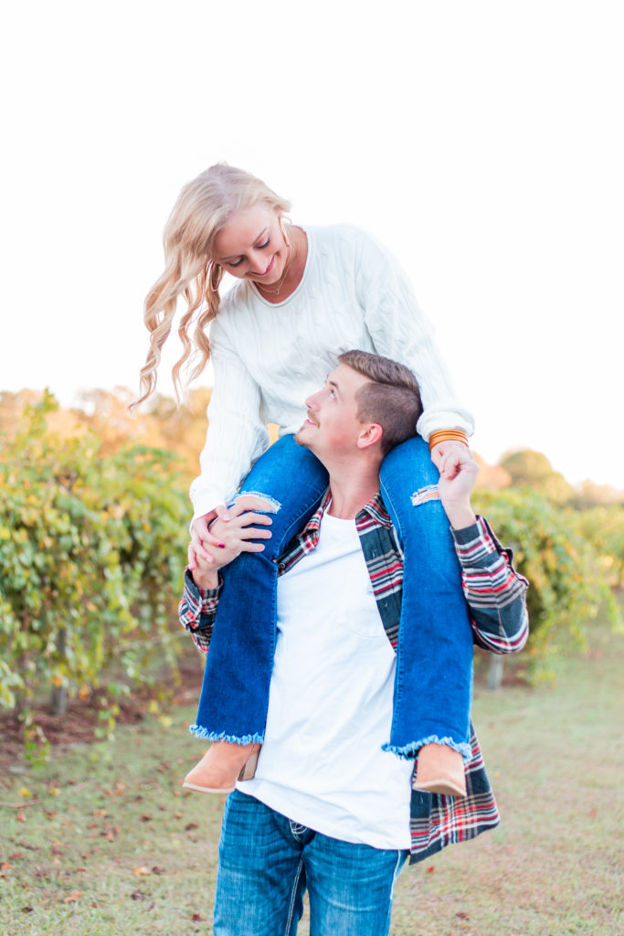 Heather & Noah | Gregory Vineyards, Angier NC